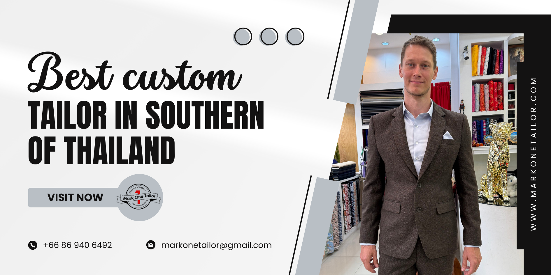 Discover the Best Custom Tailor in Southern Thailand » Mark One Tailor ...