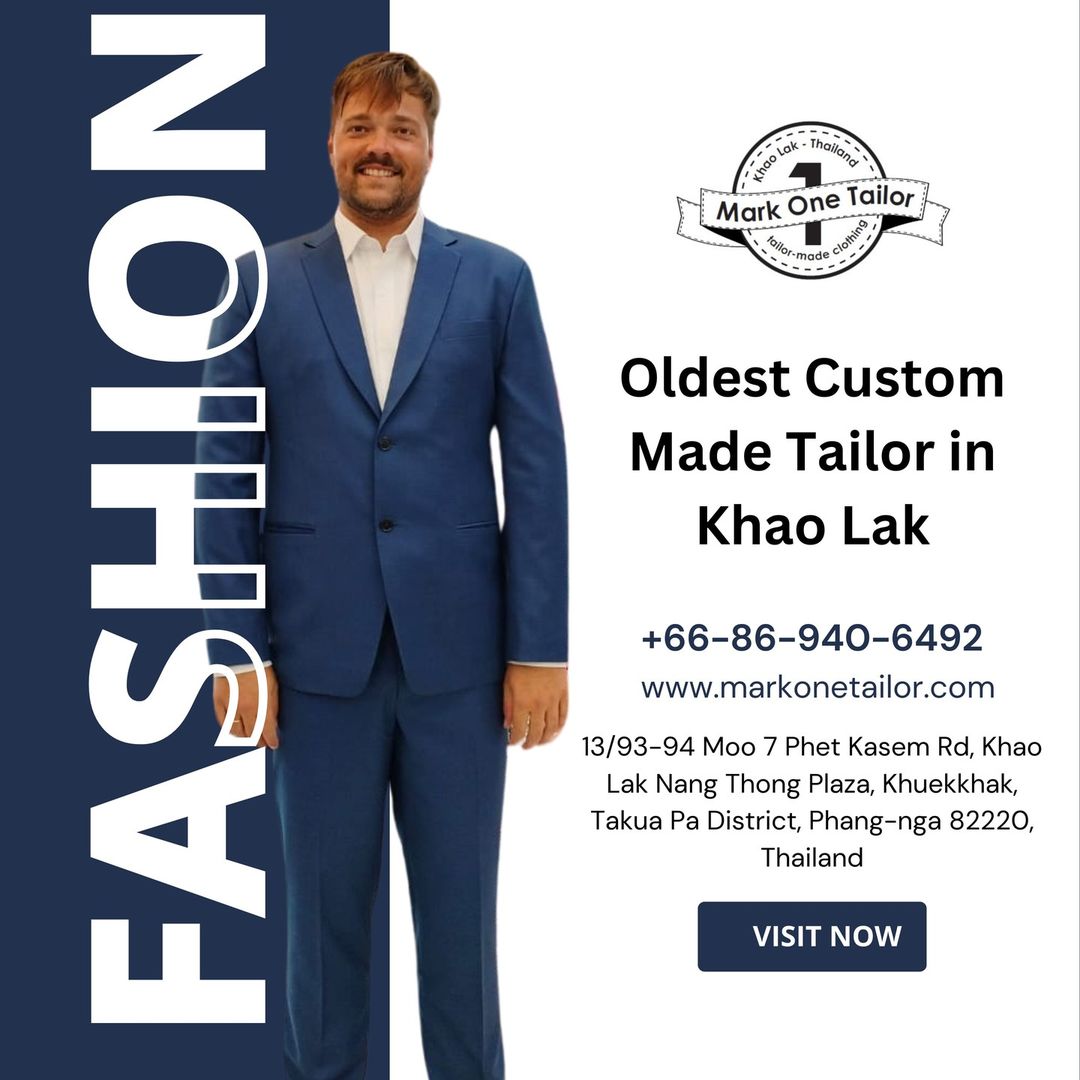 Bespoke Tailor in Khao Lak, Thailand || Best Custom Tailor in Khao Lak ...